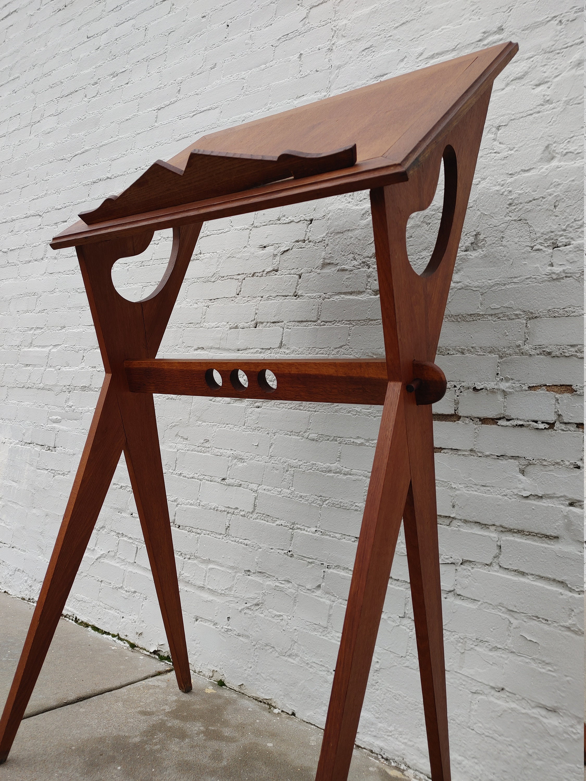 Mid Century Modern Drafting Table - Etsy