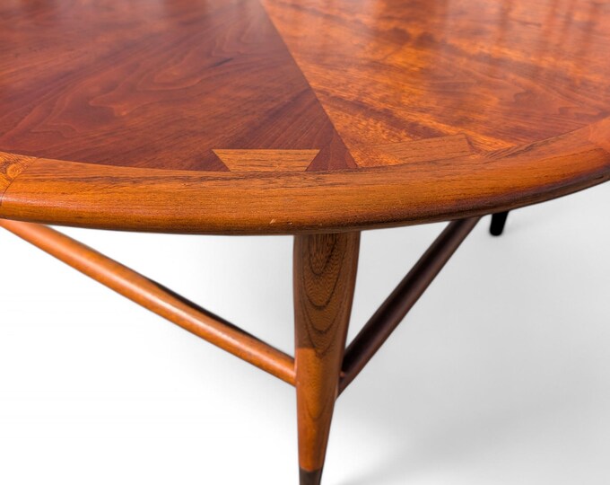 Mid Century Modern Lane Acclaim Round Coffee Table - Etsy