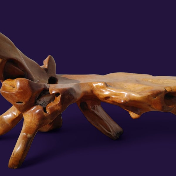 Teak Root Coffee Table - Etsy