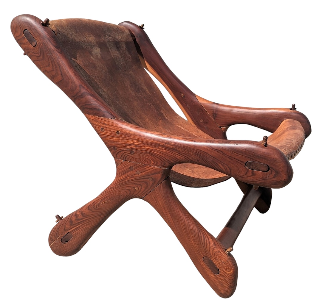 Modern Don Shoemaker Sling Chair for Senal - Etsy