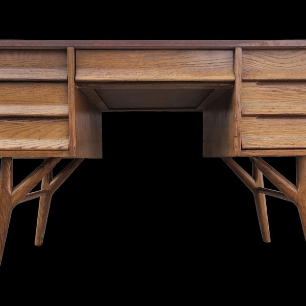Mid Century Desk - Etsy