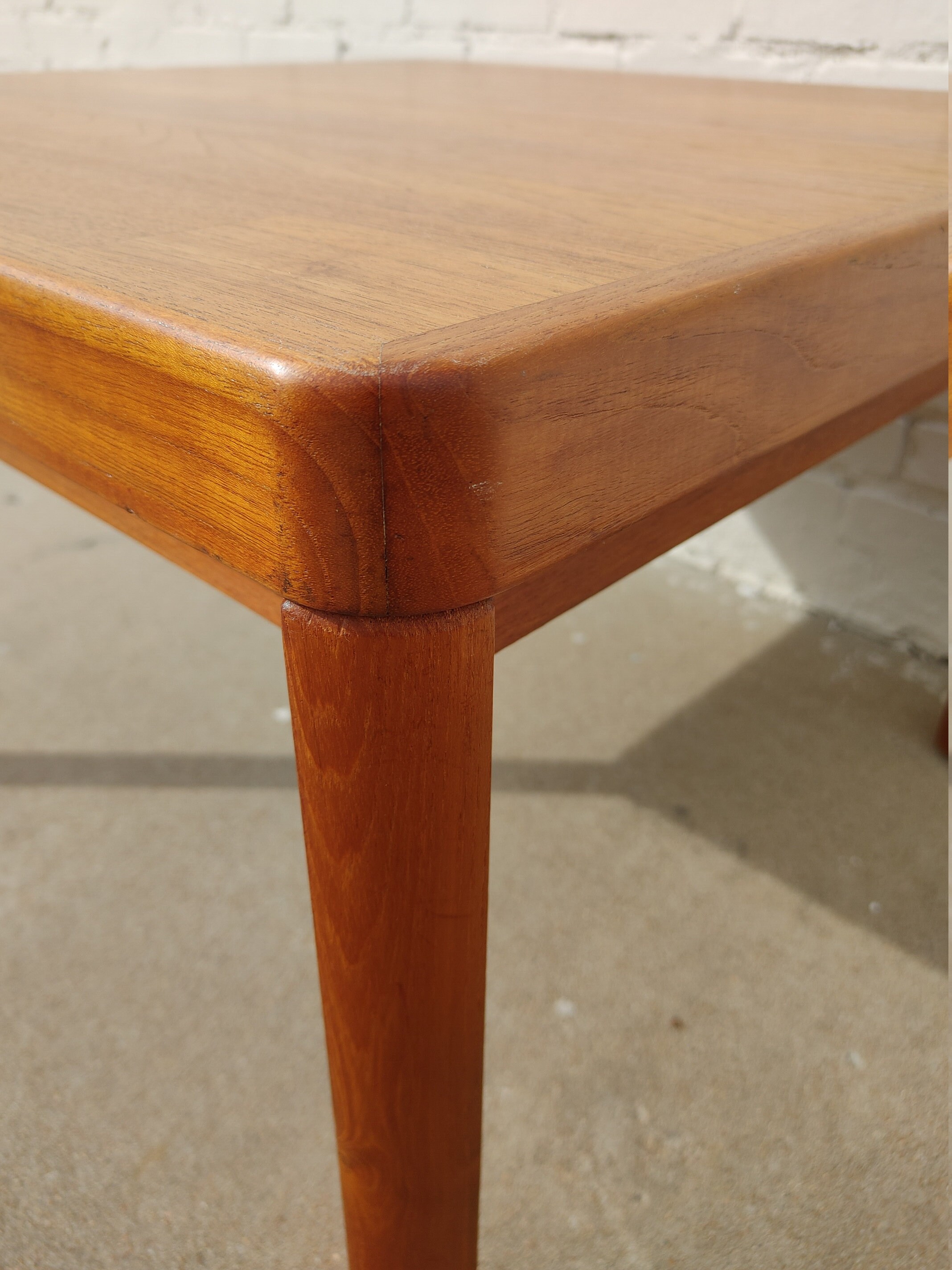 Mid Century Modern Danish Teak Side Table - Etsy