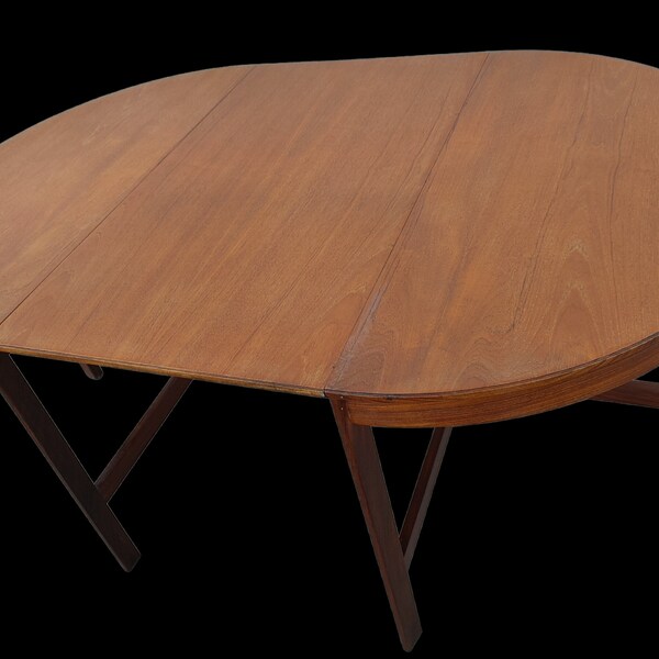 Teak Drop Leaf Table - Etsy