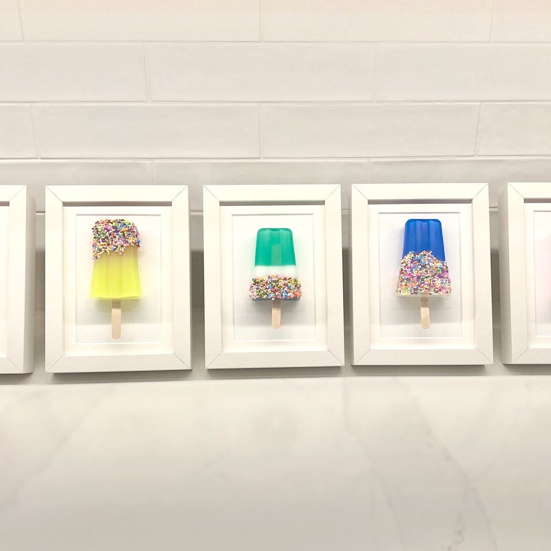 Popsicle Wall Art - Etsy