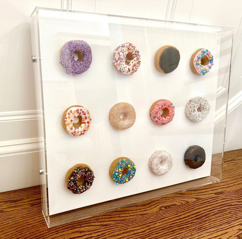 Resin Donut, Donut Wall Art, Sprinkles, 3d Art - Etsy