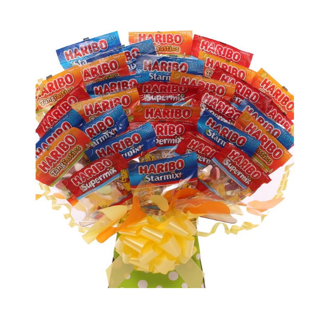 Haribo Sweet Bouquet, Large Sweet Bouquet, Sweet Bouquet for Kids ...