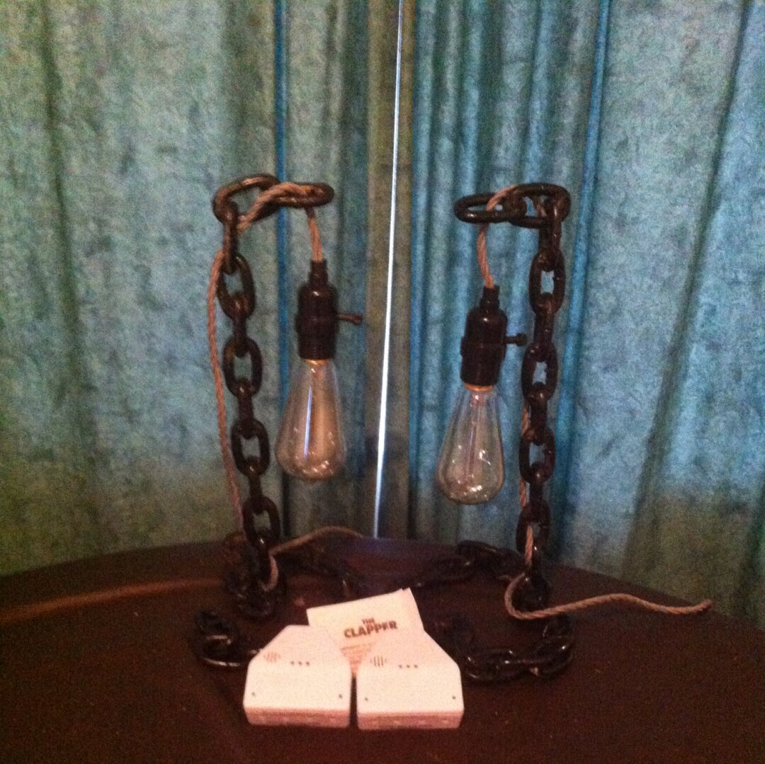 Chain Lamp Pair Clap Pack - Etsy