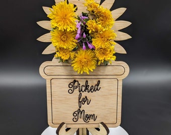 Nature Walk Flower Holder, DIY Color Vase, Personalized Picked for ...
