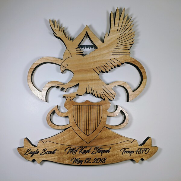Eagle Scout Plaque - Etsy