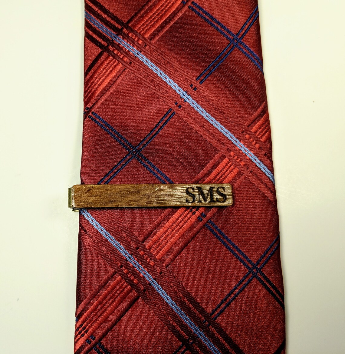 Custom Wooden Tie Bar - Etsy