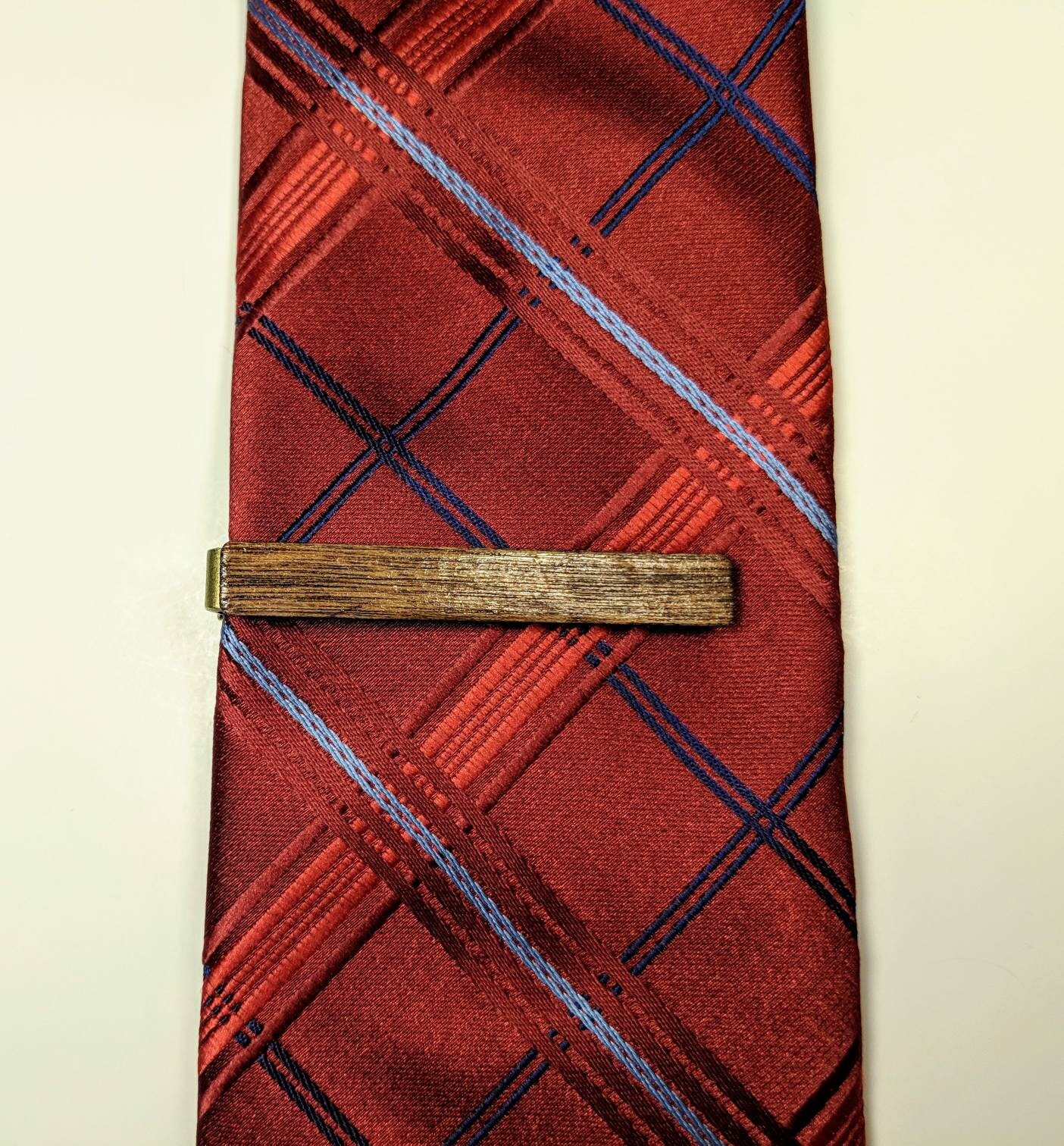 Custom Wooden Tie Bar - Etsy