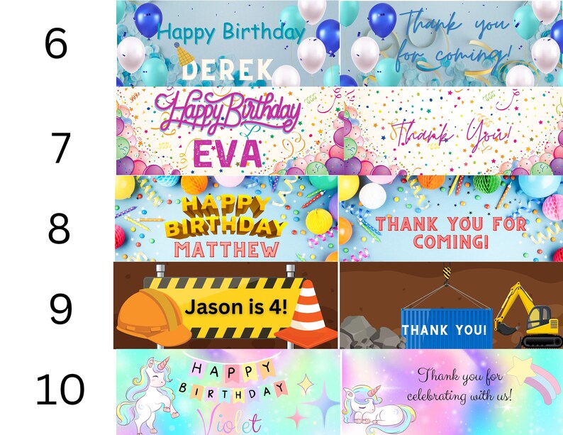 Kids Party Favors | 3D Printed Nameplate| Customizable Sweeping Name ...