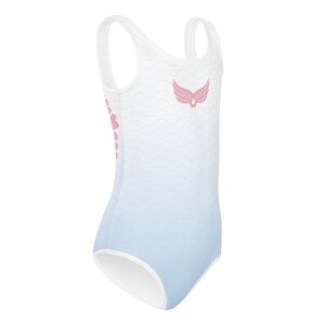 Angel Wings Swimsuit/ Angel Wing Bathing Suit/ Toddler One Piece Angel Swimsuit/ Wings ...