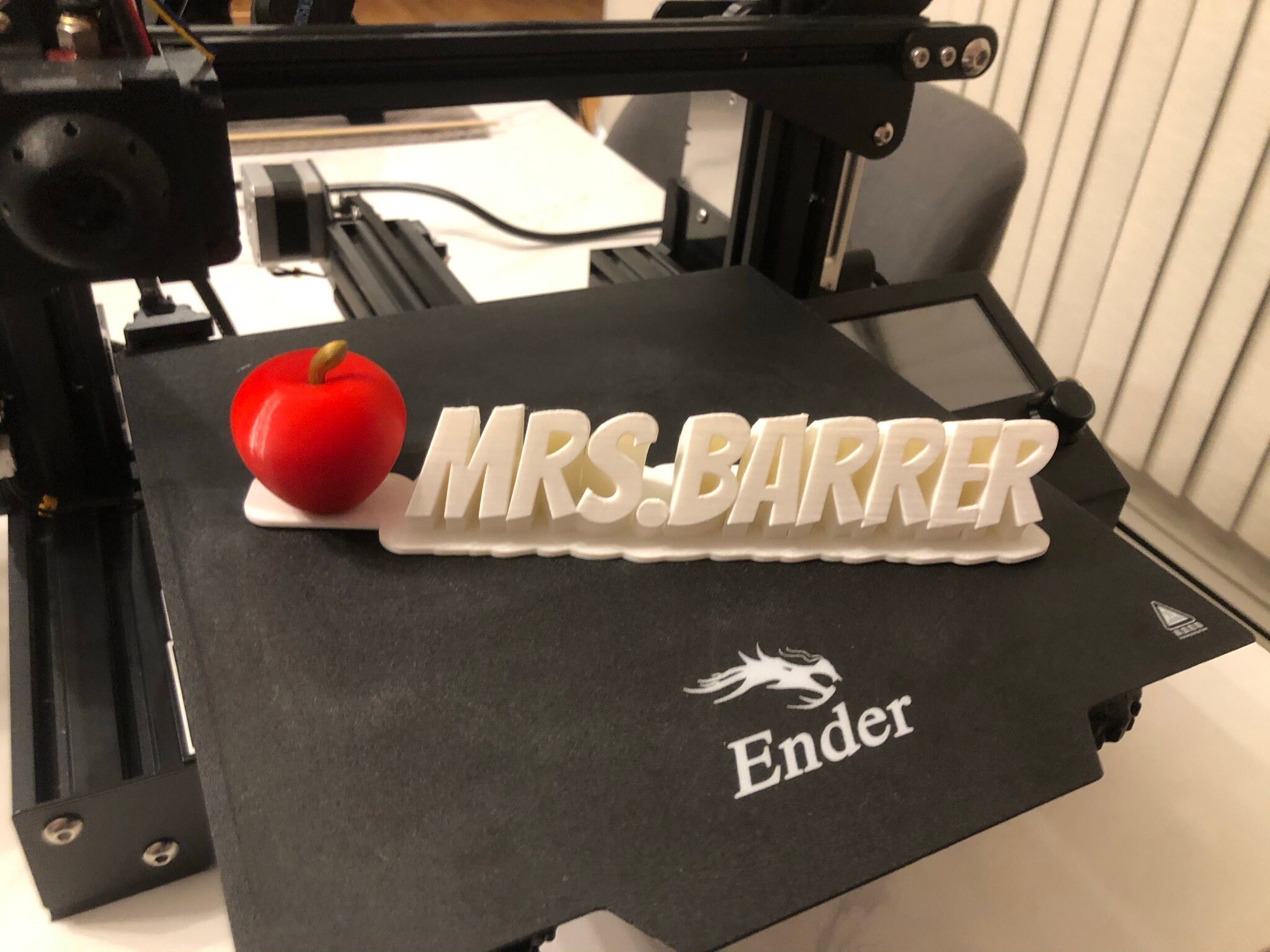 3D Printed Nameplateteacher Appreciation Gift teacher End of the Year ...