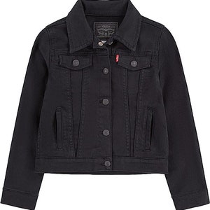 Girls Levi Hand Embroidered Denim Jacket/ Girls Personalized Denim ...