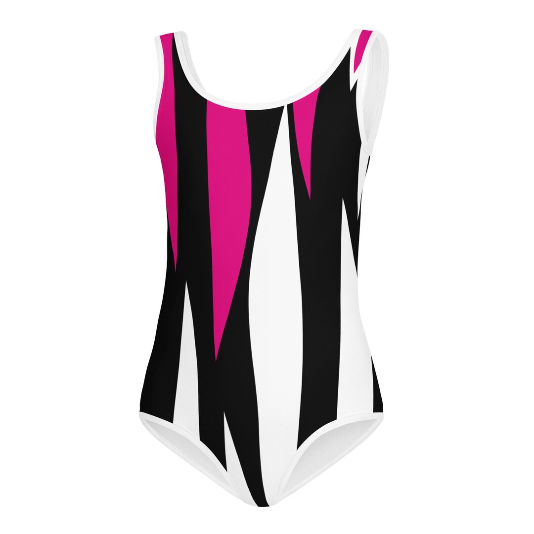 Stripe Bathing Suit, Girls One Piece Swimsuit, Girls Bathing Suit ...