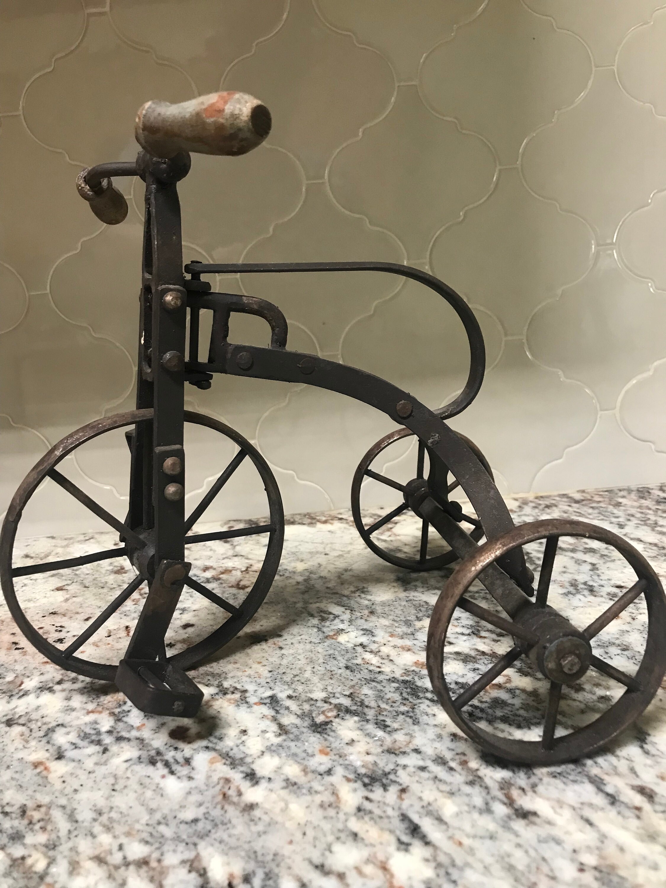 Vintage Toy Tricycle Miniature Salesman's Sample Solid - Etsy