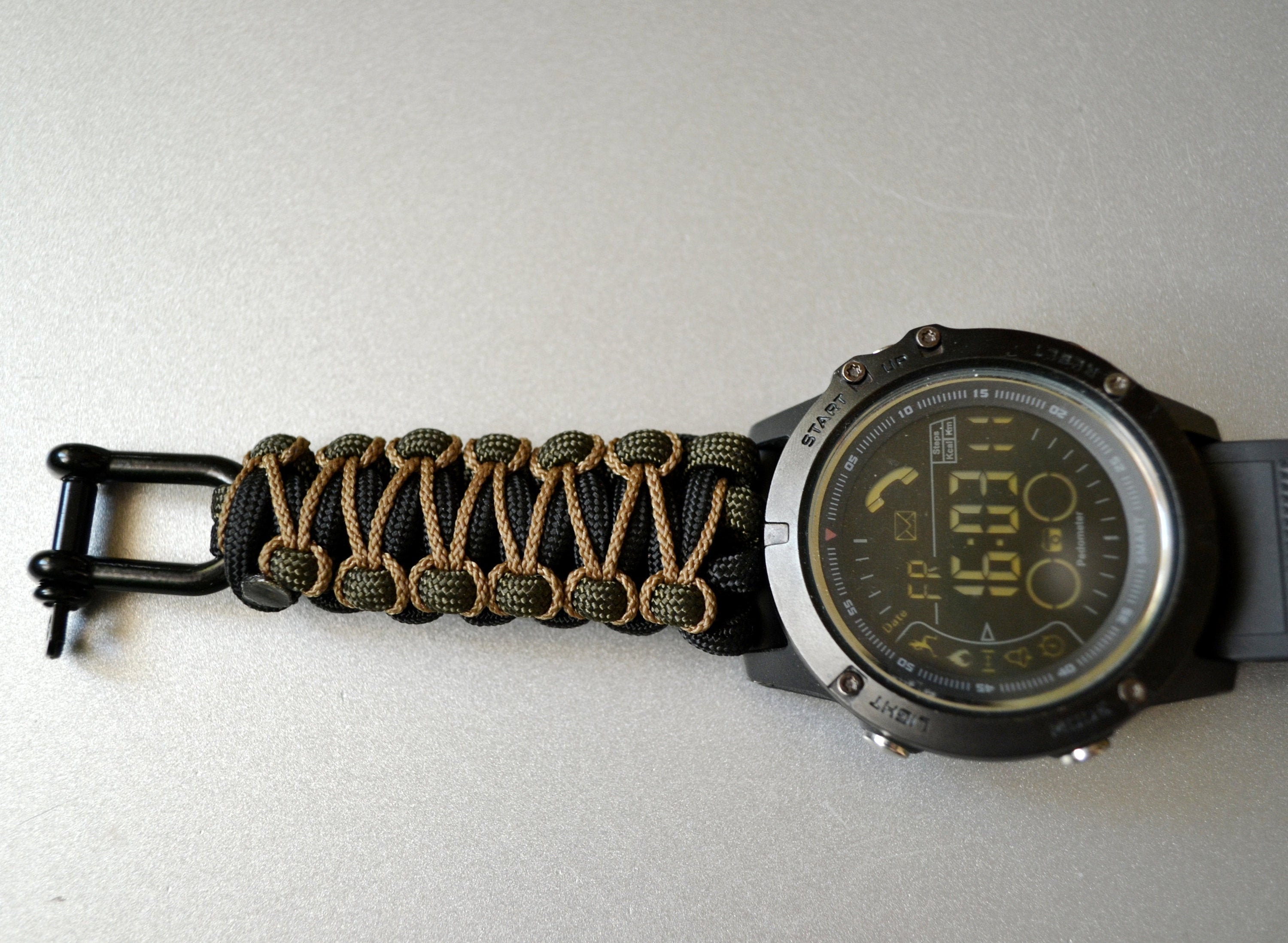 Men Paracord Watch Band Garmin Fenix Seiko Watch Bracelet | Etsy