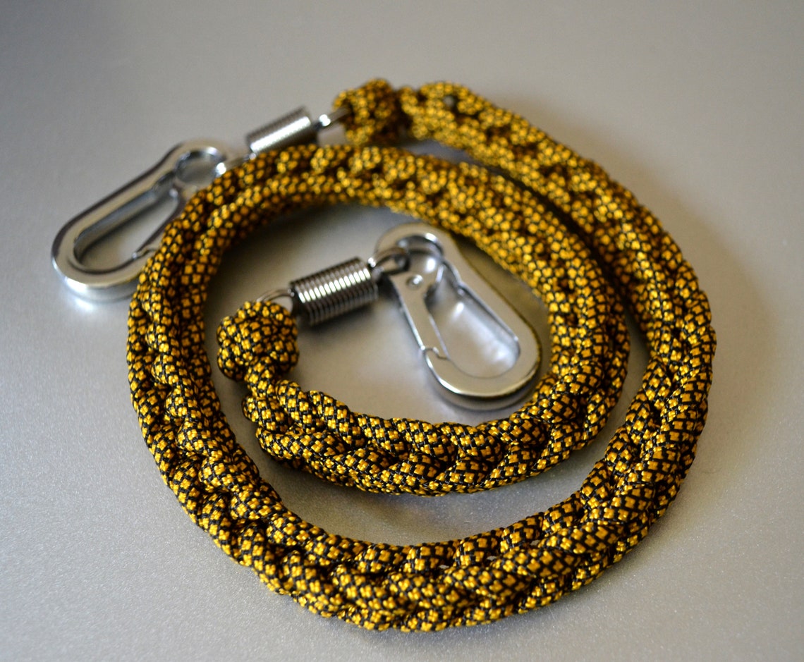 Paracord Wallet/key Chain With Steel Carabines Unique Gift - Etsy
