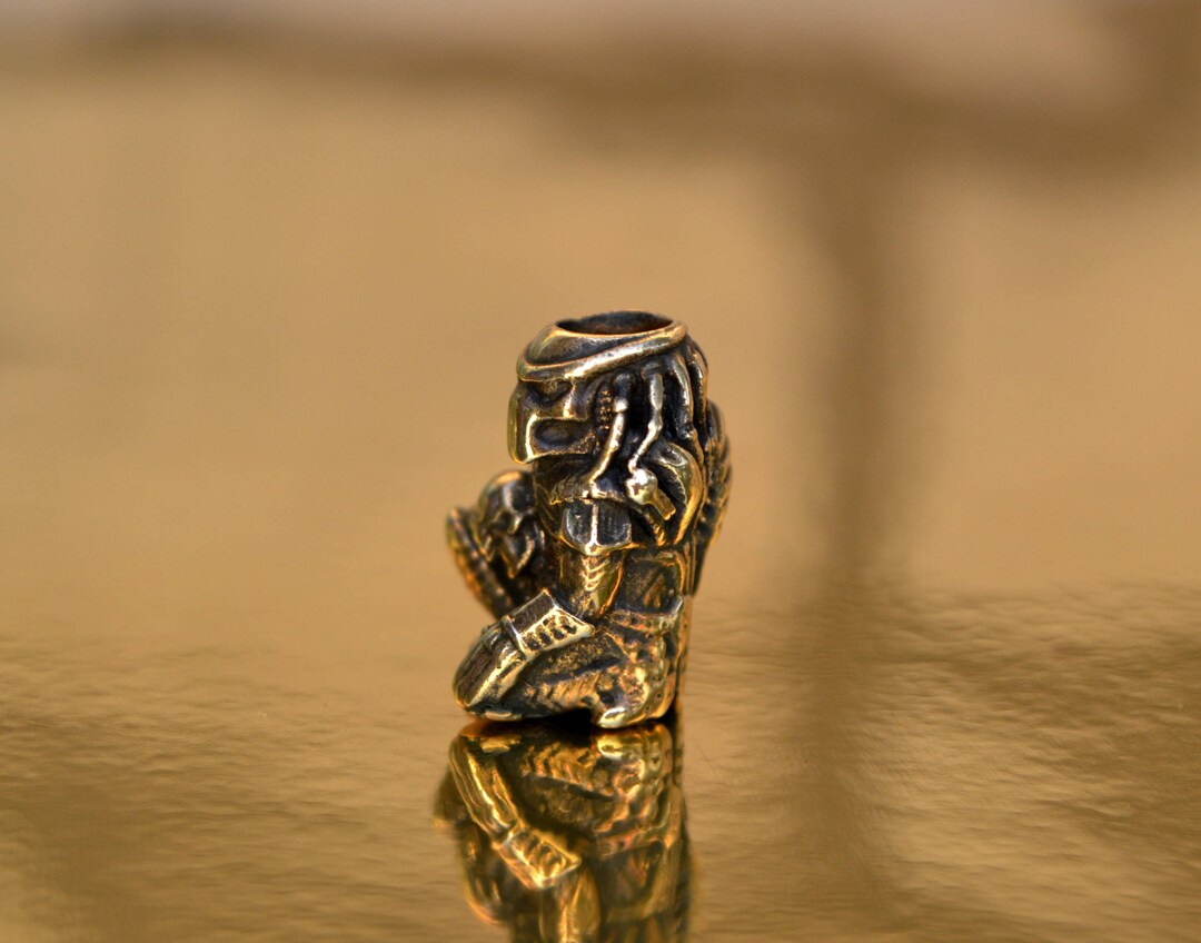 Predator Bead, Brass Paracord Bead, Knife Lanyard Bead, EDC Bead ...