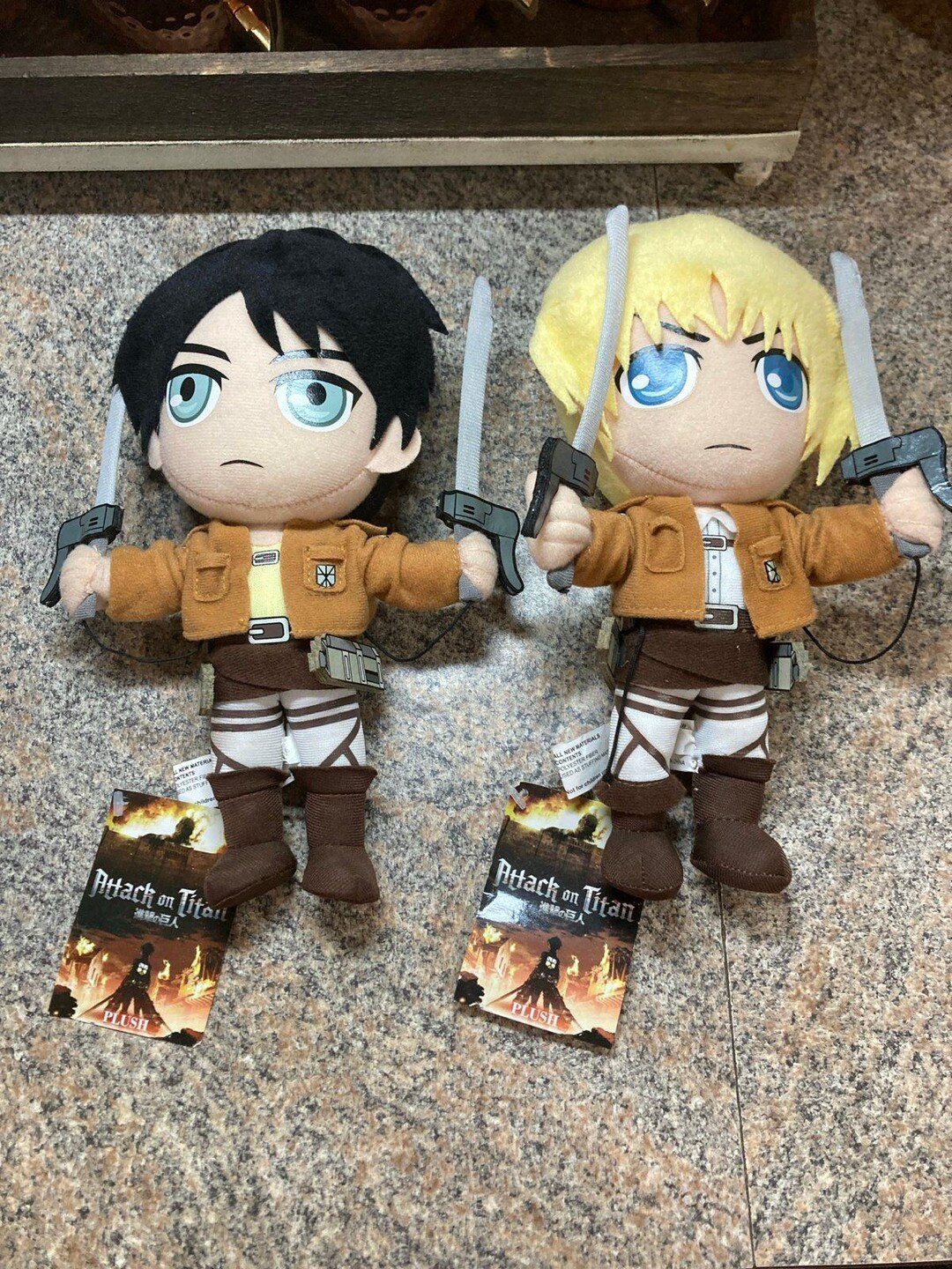 Anime Plush Attack on Titan - Etsy