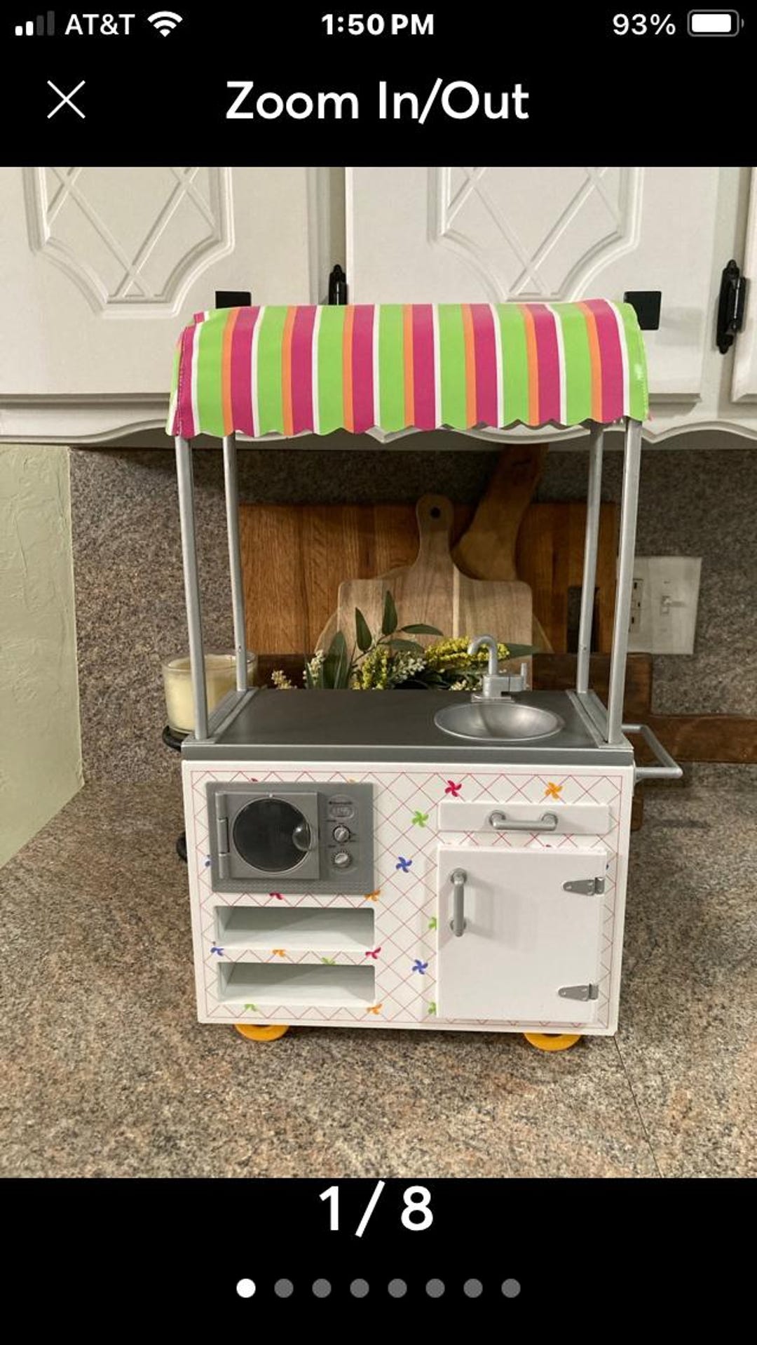 American Girl Campus Snack Cart - Etsy