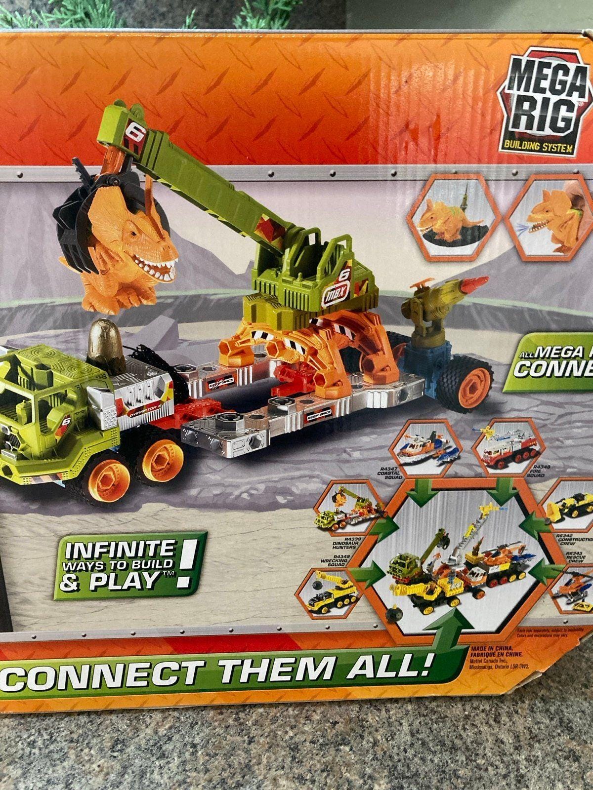NIB Matchbox Mega Rig Building System Dinosaur Hunters Playset 2009 - Etsy