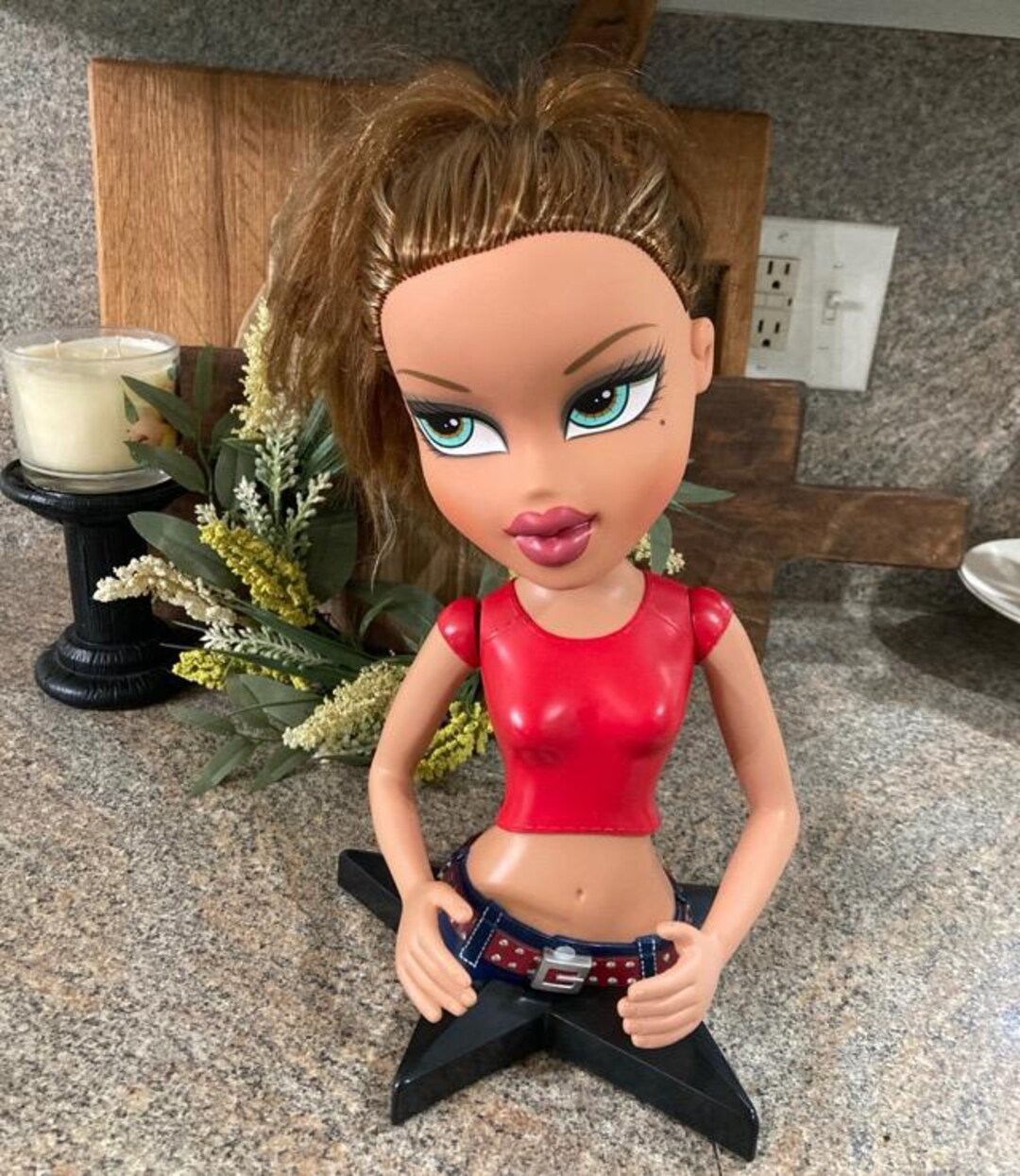 Vintage 2002 Bratz Full Torso Styling Head and Hands Yasmine - Etsy