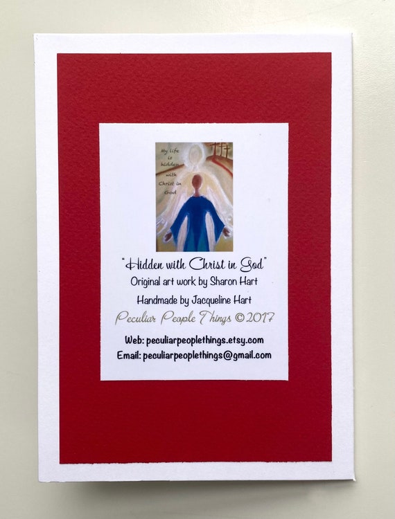 Homemade Christian Christmas Cards