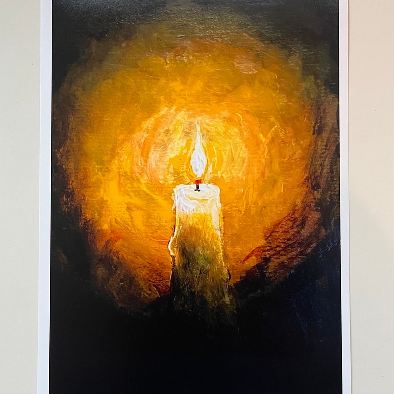 Candle Paintings - Etsy