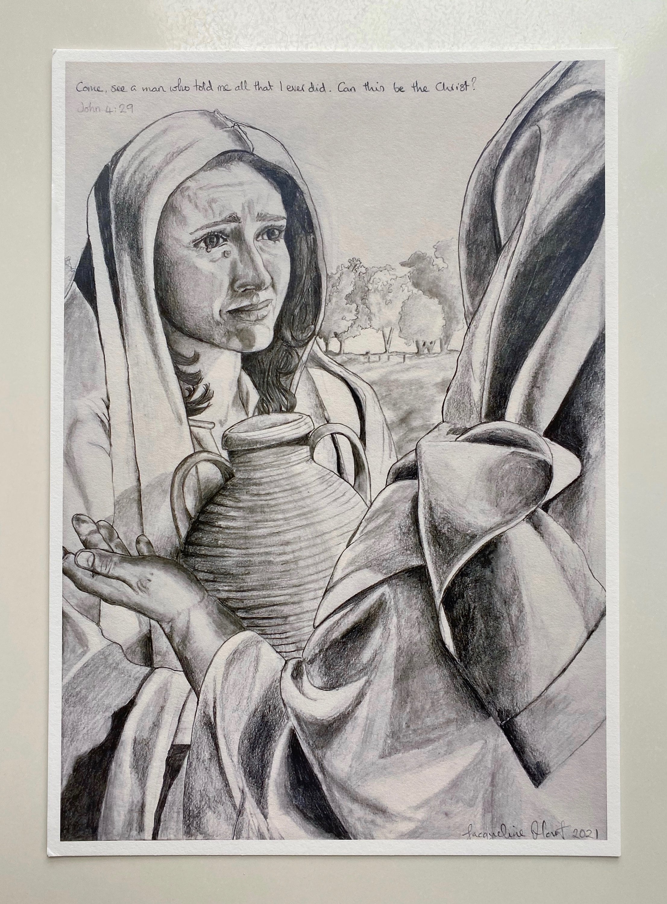 Christian Pencil Drawings