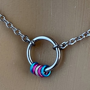 Transgender Pride Necklace 24/7 Wear Non Tarnish LGBTQ Trans Pendant - Etsy