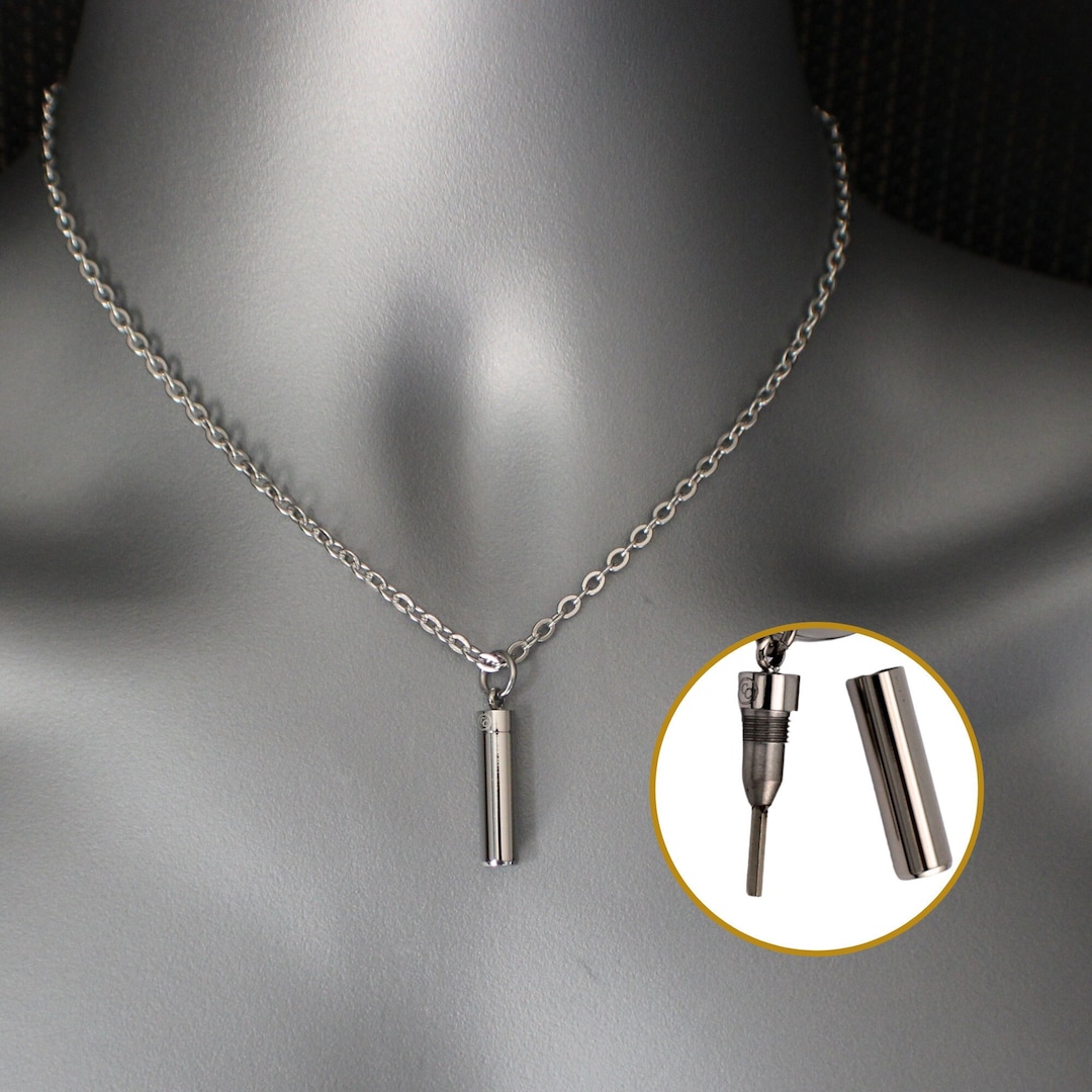 Hex Collar Key Necklace Dominant Jewelry - Etsy