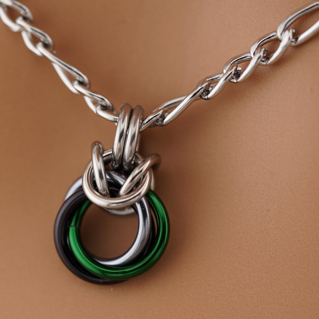 O Ring Sub Collar Personalized Necklace for Her - Etsy