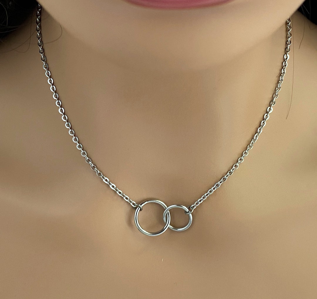 Submissive Day Collar: Double O-rings, Non-tarnishing Steel - Etsy