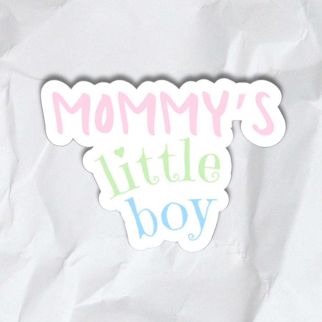 Mommy's Little Boy Sticker Mdlb Sticker BDSM Gear - Etsy