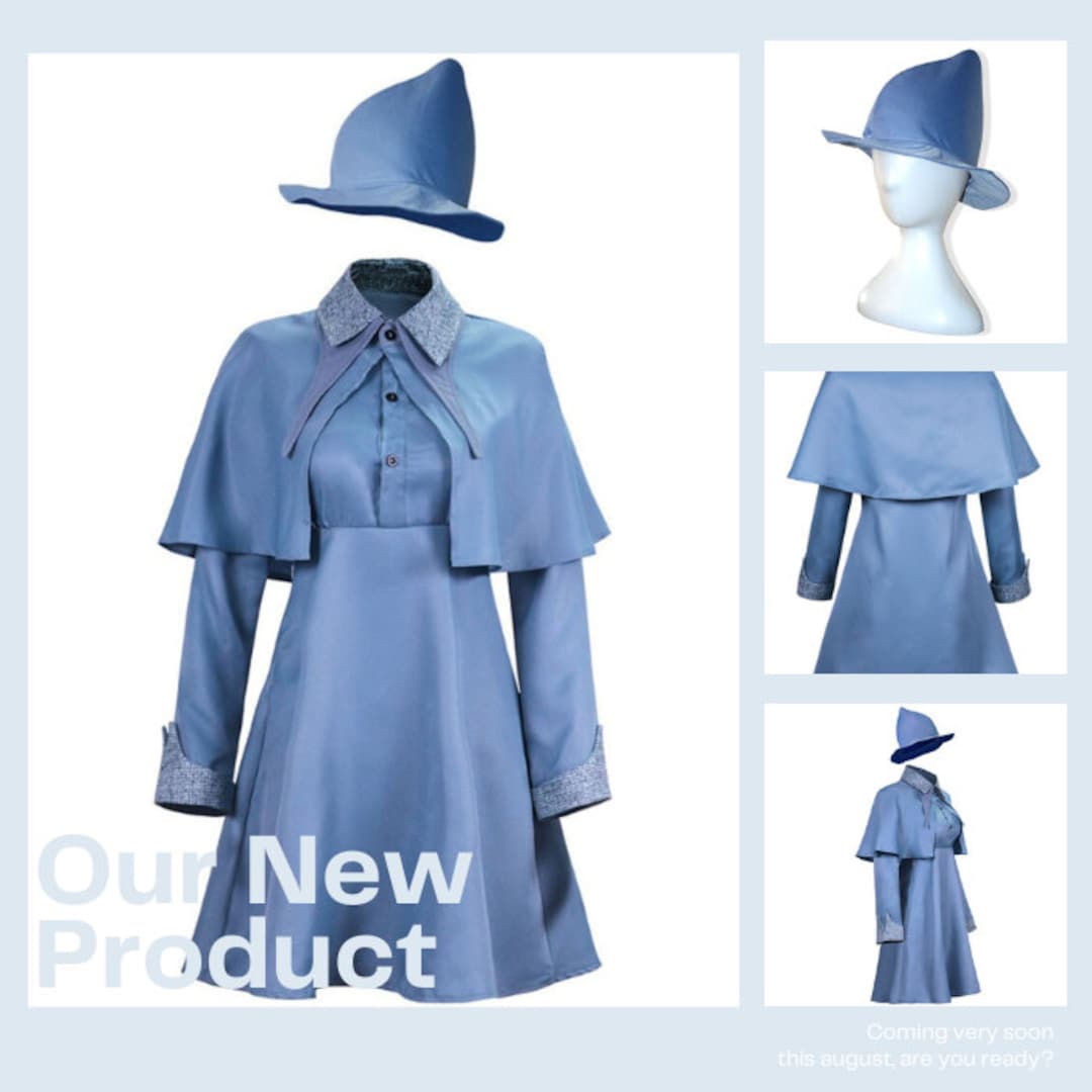 Beauxbatons Magic School Uniform Cosplay Costume: Fleur - Etsy