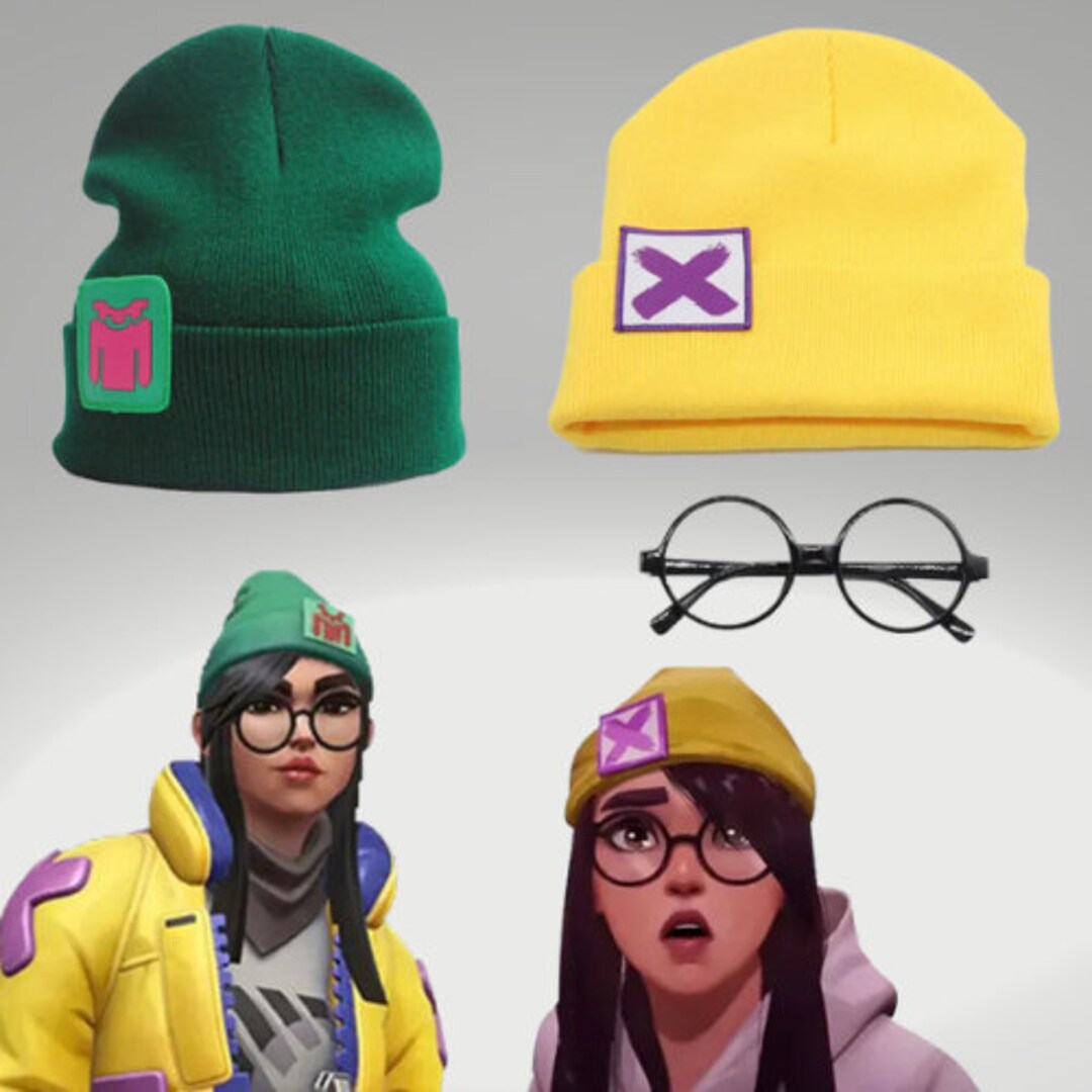 Game VALORANT Killjoy Hats Figure Cosplay Hip Hop Hat Knitted - Etsy