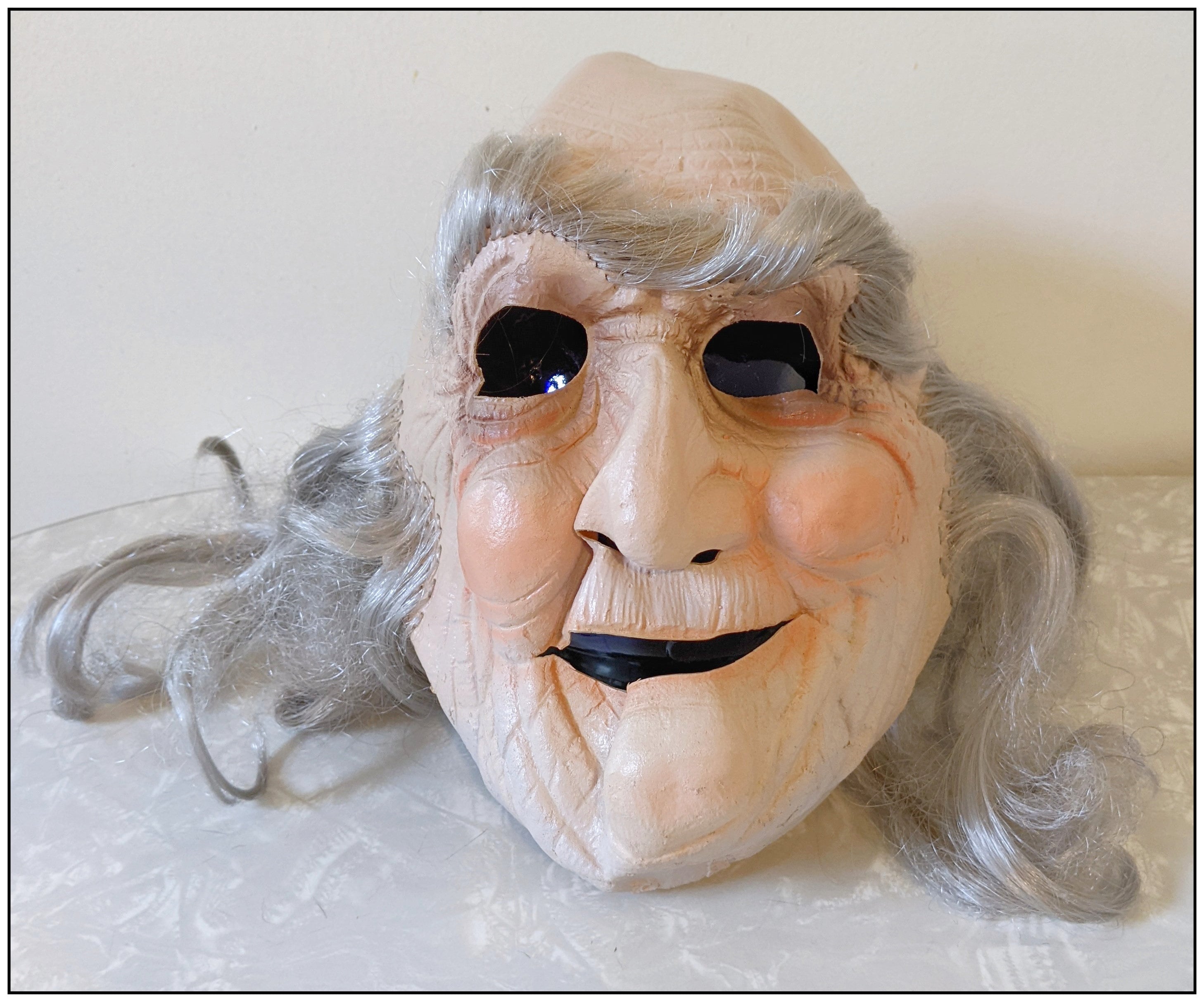 Creepy Old Man Halloween Mask César 1971 Slaughter High - Etsy