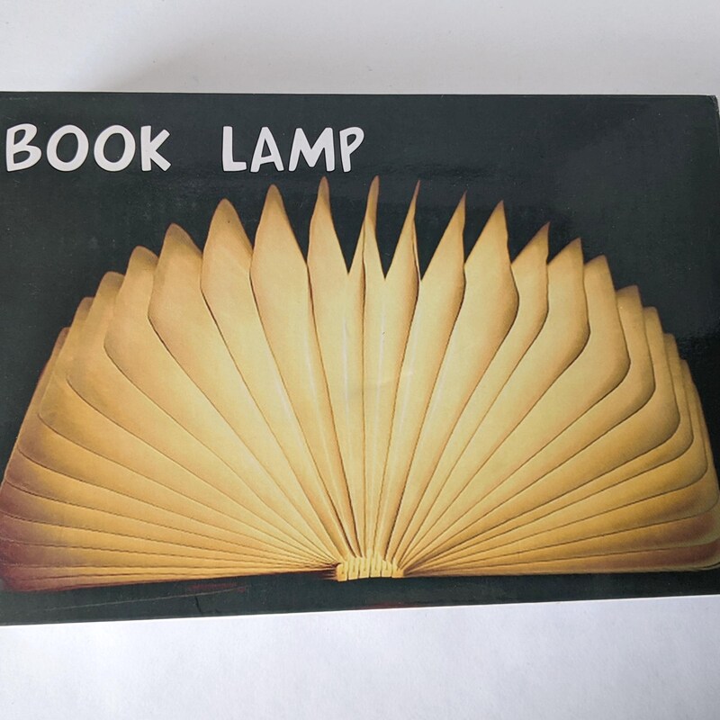 Book Lamp - Etsy