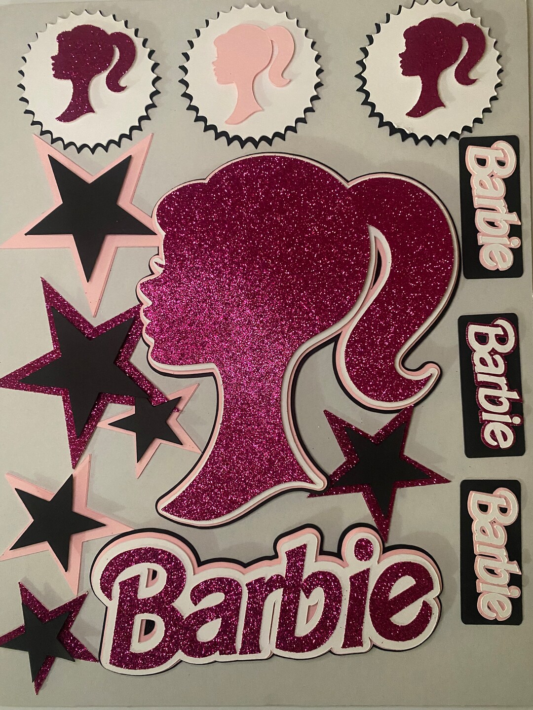 Barbie Cake Decorating Kit - Etsy