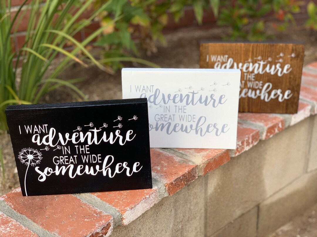 I Want Adventure in the Great Wide Somewhere Beauty and the Beast - Etsy