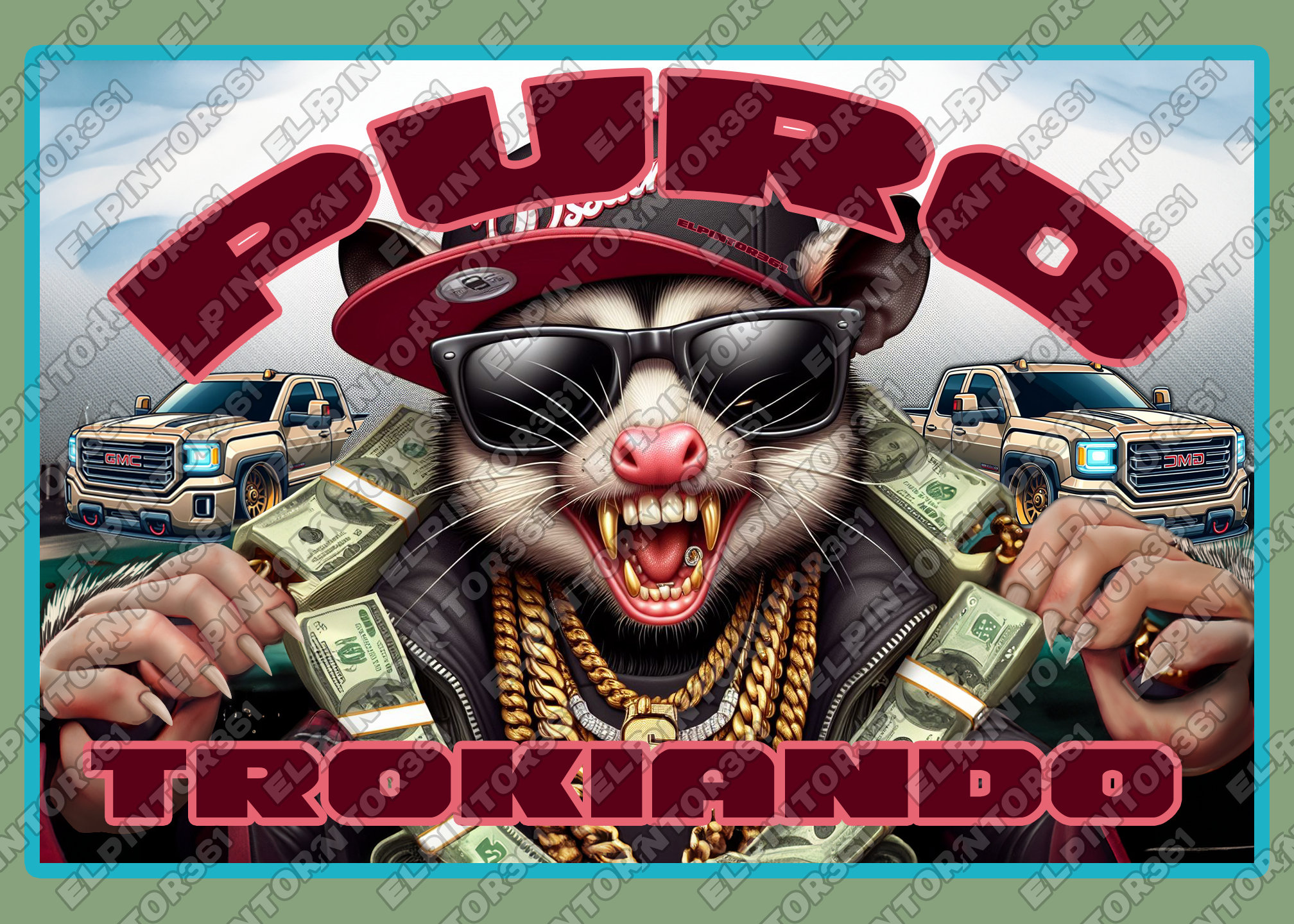 Puro Trokiando Png Puro Takuache Png Si Queme Cuh Png 956 Png Cruising ...