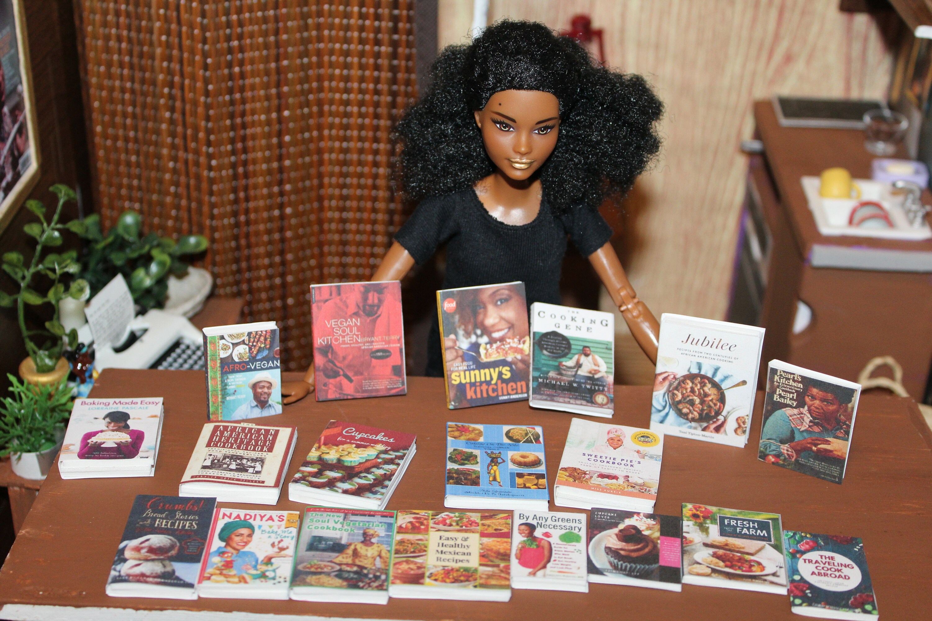 Fashion Doll Sized FAUX BOOK LOT 1:6 Th Scale Diorama Prop Playscale ...