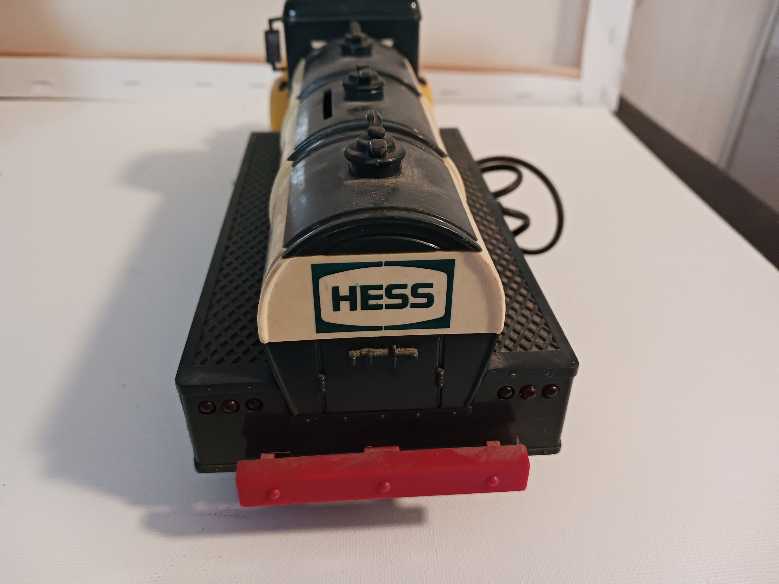 Vintage Plastic Hess Heating Oil Truck bank 11 Inches Long 4 Inches ...