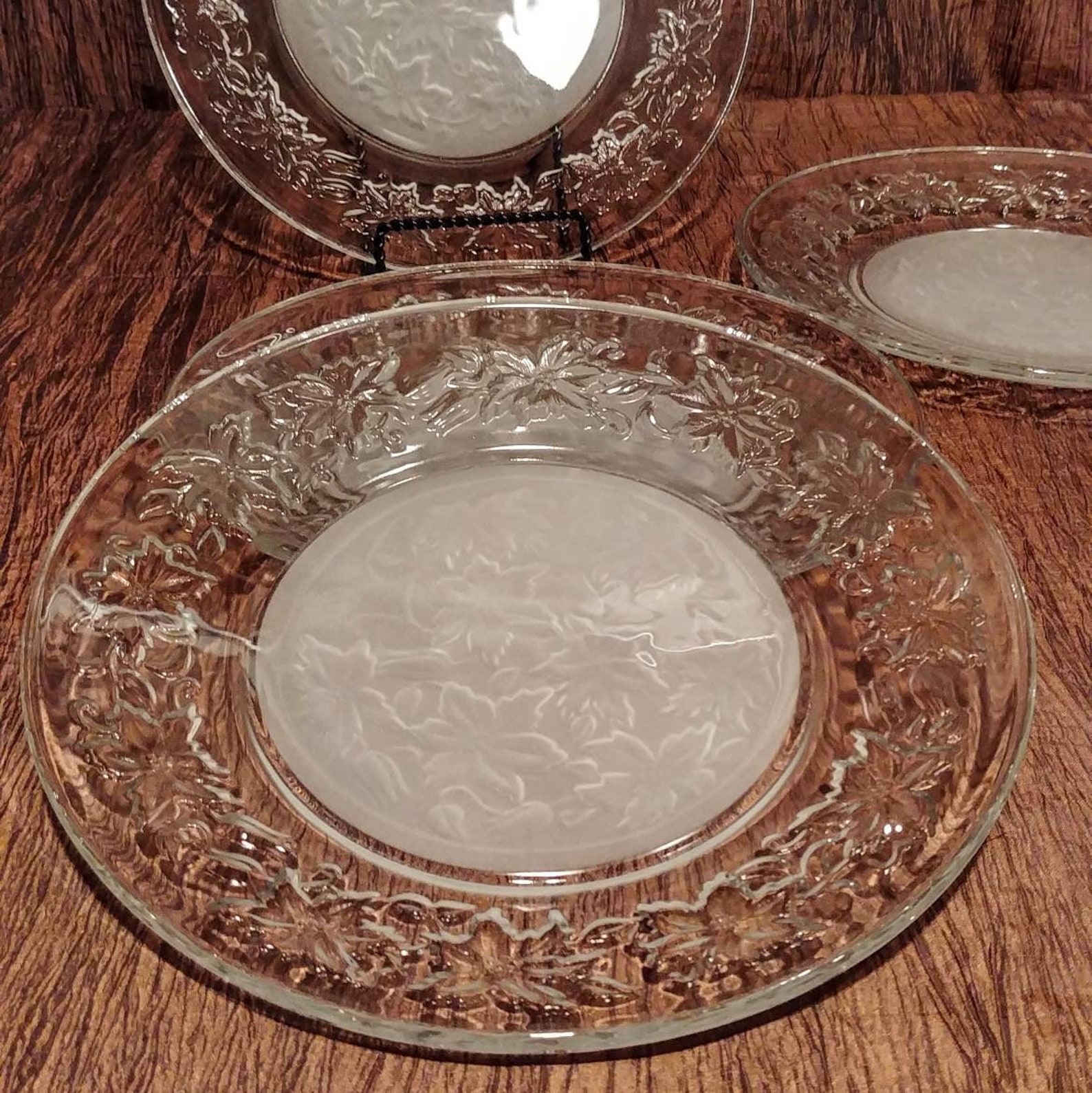 Set of 4 Princess House Fantasia Dinner Plates 10" - Etsy