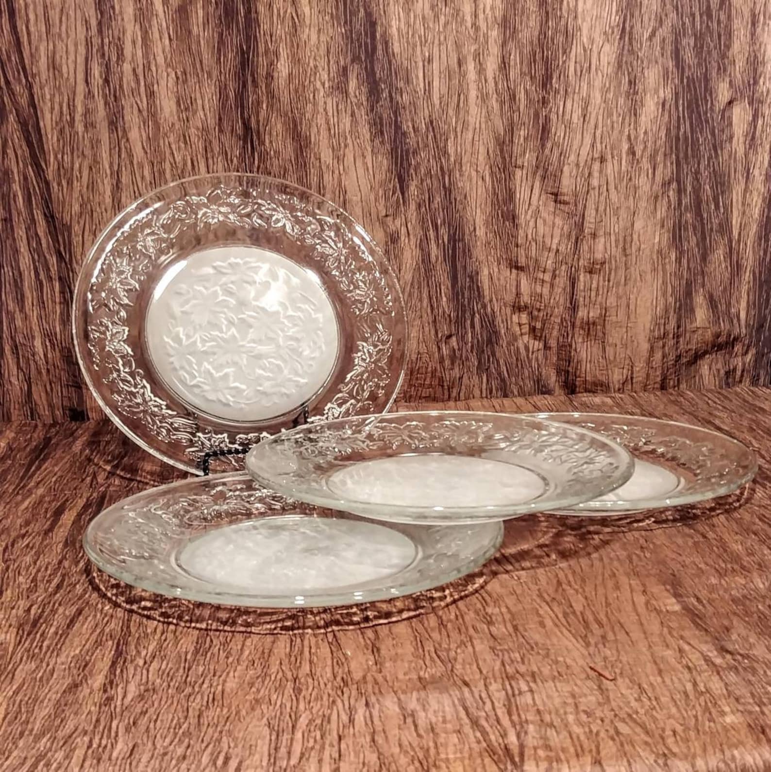 Set of 4 Princess House Fantasia Dinner Plates 10" - Etsy