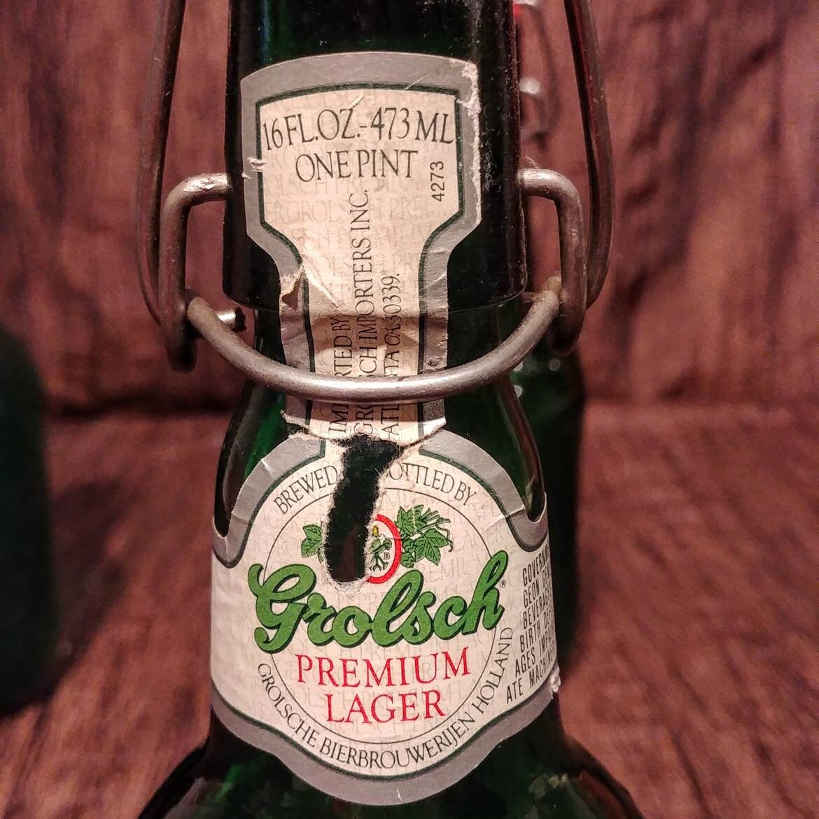 Set of 3 Grolsch Green Glass With Porcelain Swing Top Cap, 16 Oz - Etsy