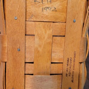 Set of Longaberger Baskets, Oval With Handle, Rocking Rectangle and ...