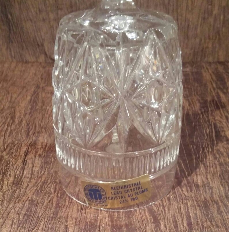 Bleikristall 24% Lead Crystal Bell Made in Germany Free - Etsy